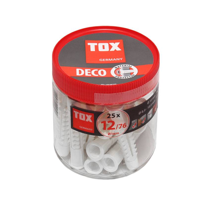 TOX Dübel Schuppendübel 4 AS-K Ø 12mm 76mm lang 25... nur 7.89 EUR