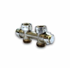 HEIMEIER Vekotec Eclipse Hahnblock Durchgangsform 3/4''... nur 14.50 EUR