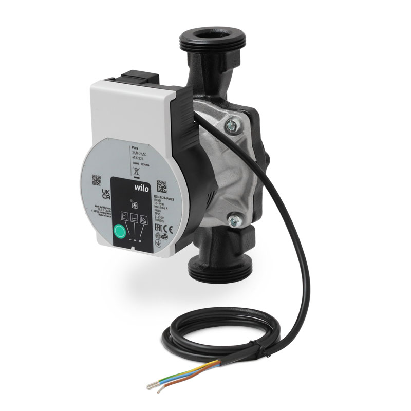 Wilo PARA 25/8-75 SC 180mm Heizung Solar Hocheffizienzpumpe... nur 204. ...