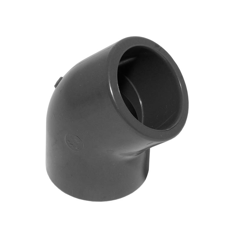 Georg Fischer PVC U Kunststoff Winkel grau 45° DN 25... nur 2.89 EUR