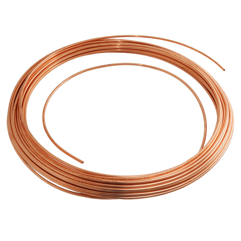 1m Sanco Kupfer Rohr im Ring Ölleitung weich Ø 8mm... nur 4.70 EUR